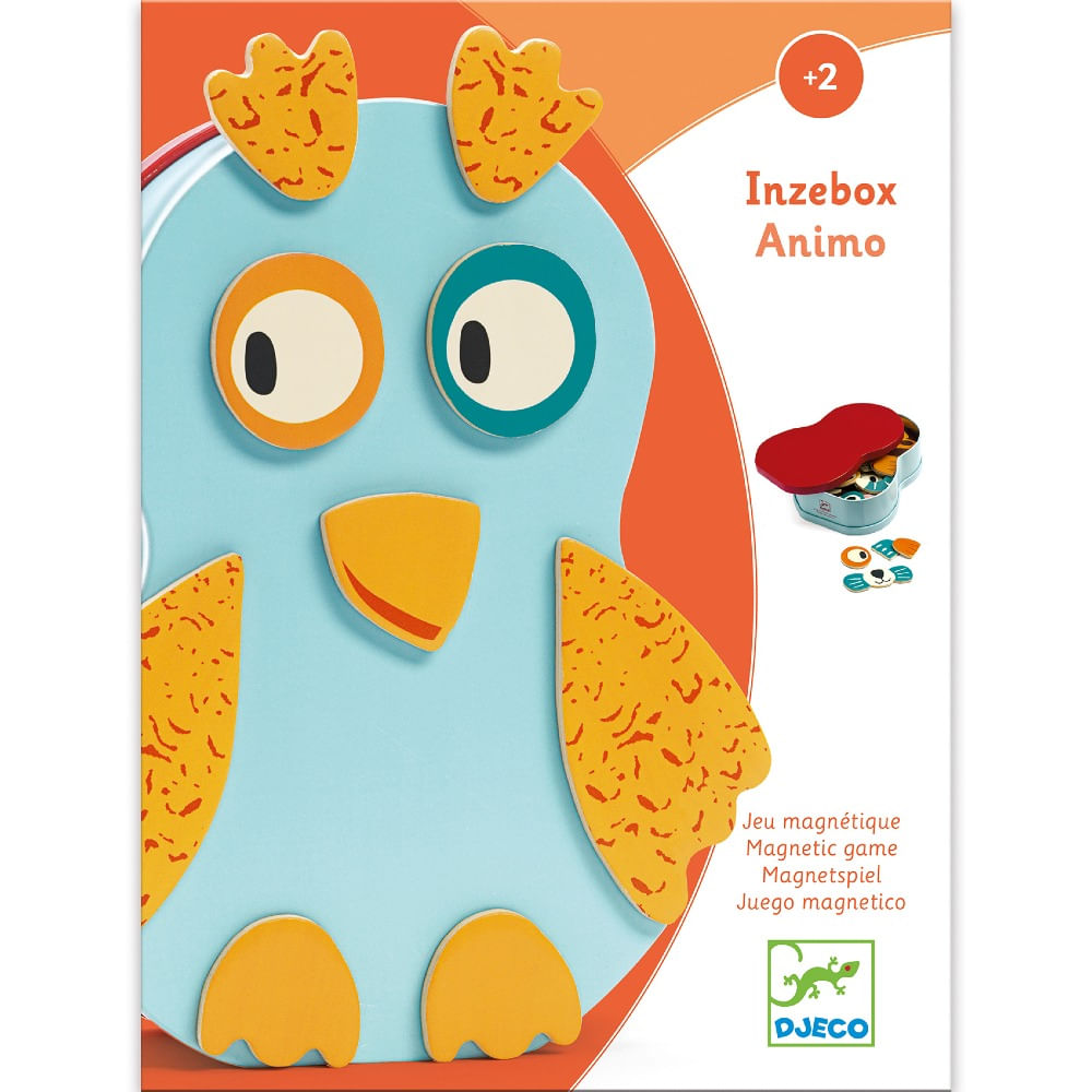 Ímã de madeira DJECO - Animal - ImaShop